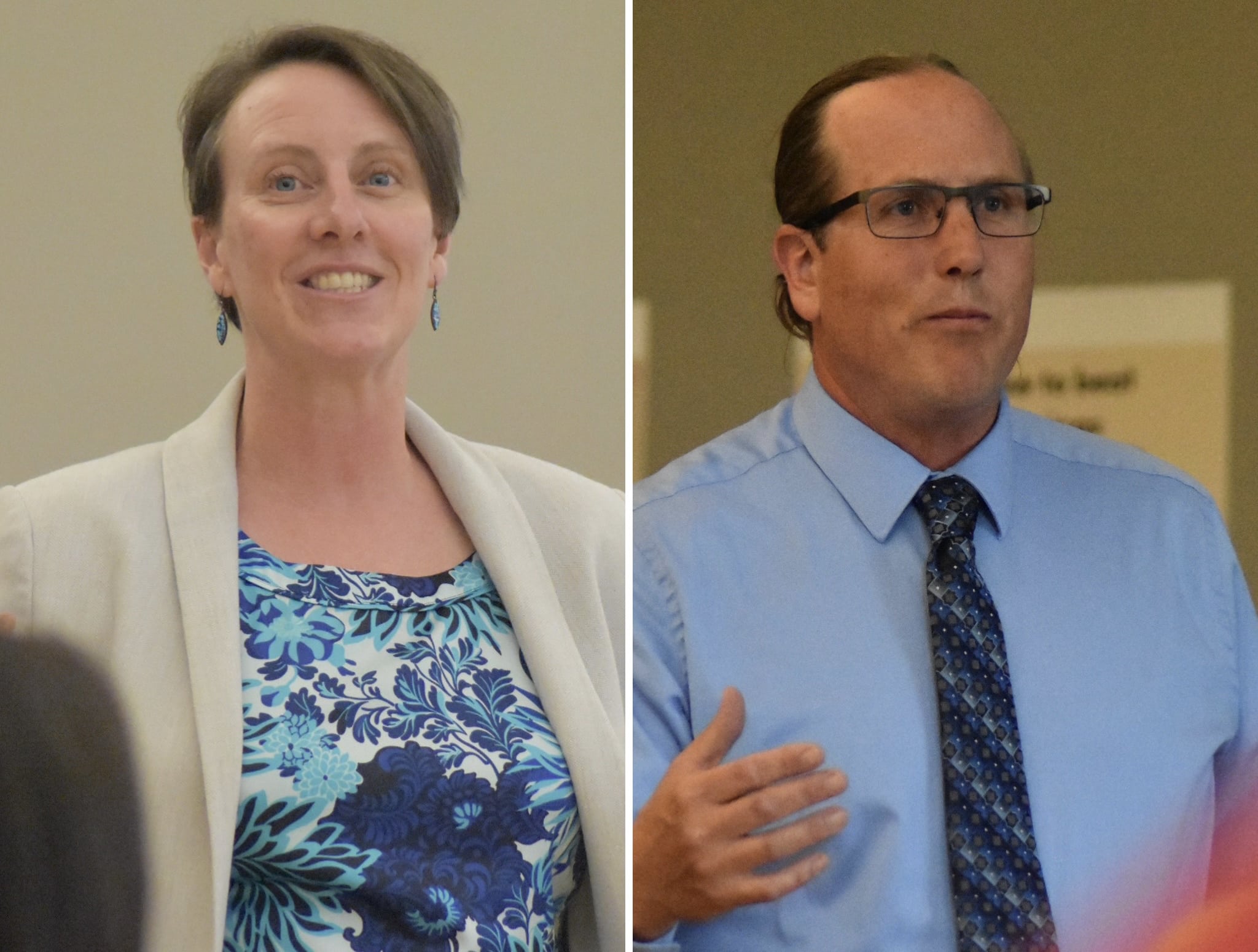 Summit High School assistant principals Brittny Acres and Douglas Blake ...